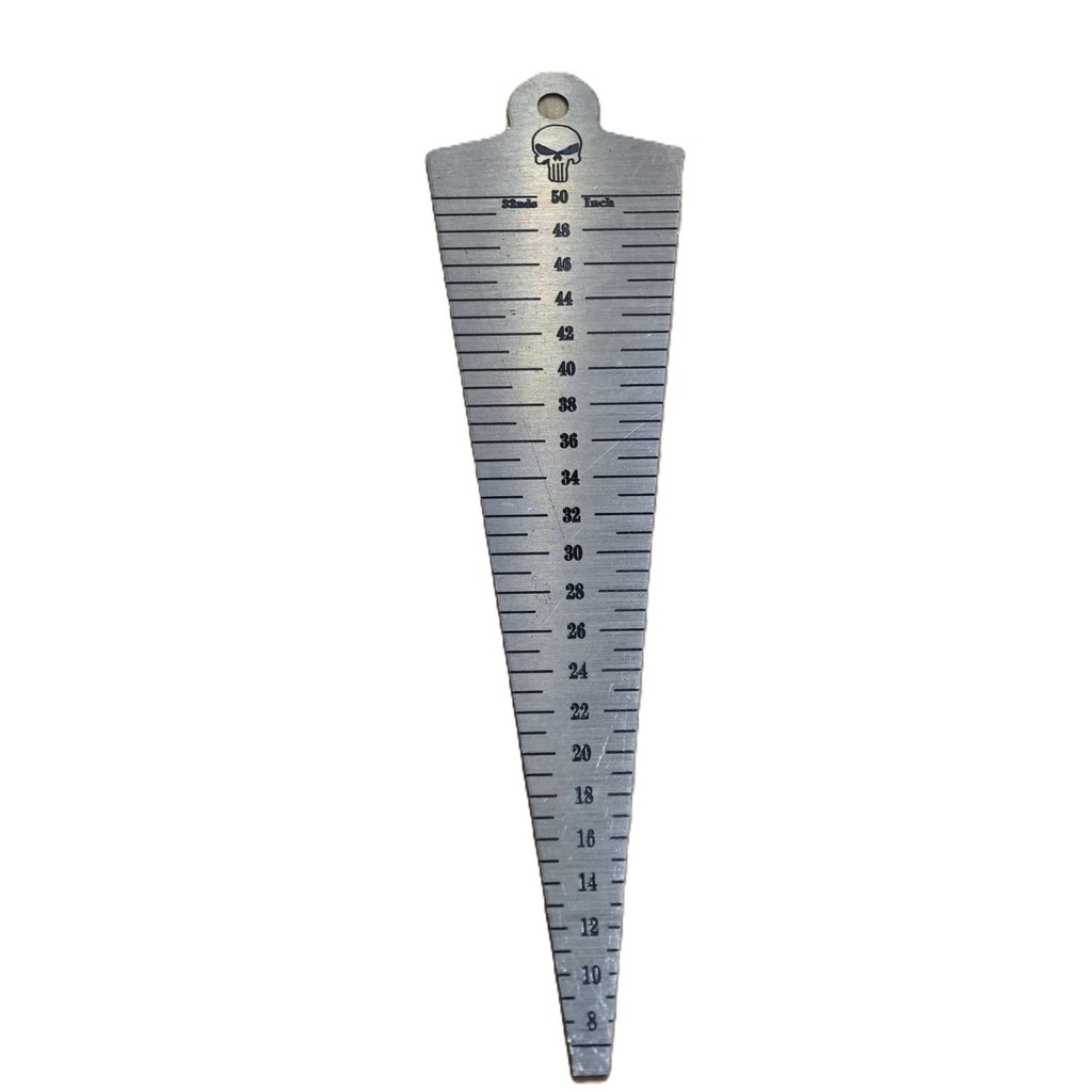Jual QBLADE Alat Ukur Lubang Mistar Penggaris Lancip Taper Tapper Gauge ...