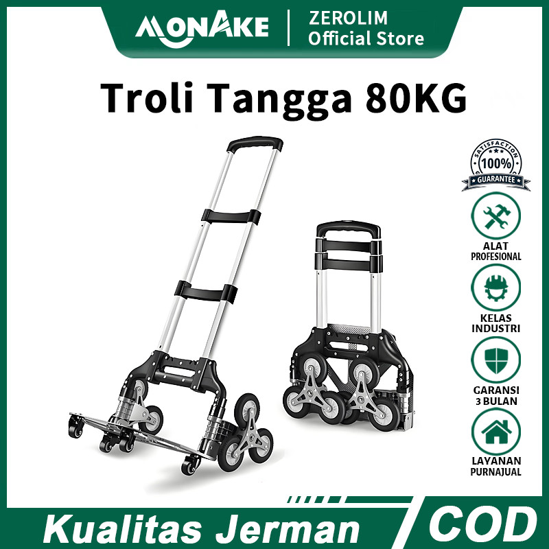 Jual MONAKE JERMAN Troli Rumahan Troli Lipat 80KG Serbaguna Portabel ...
