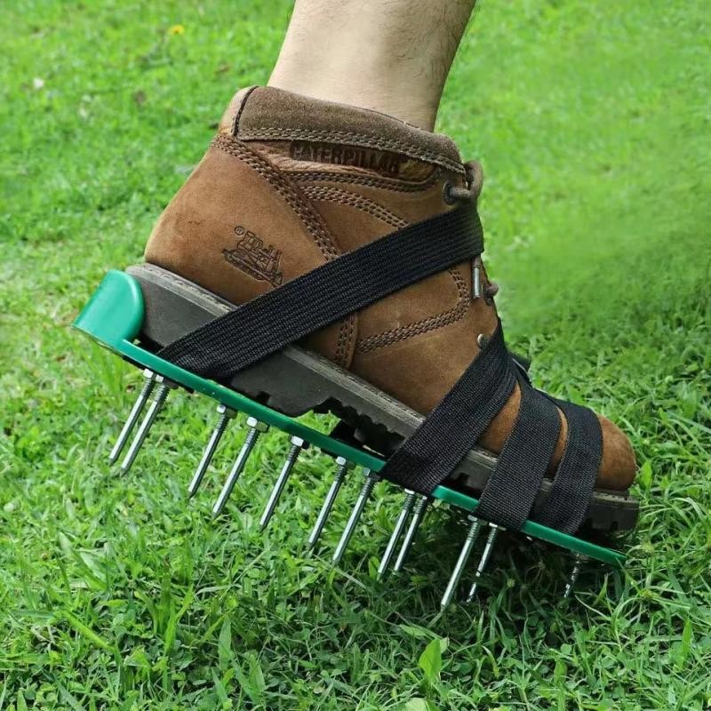 Jual Sepatu Paku / Sandal Epoxy / Garden Lawn Full Steel Spike Shoes ...