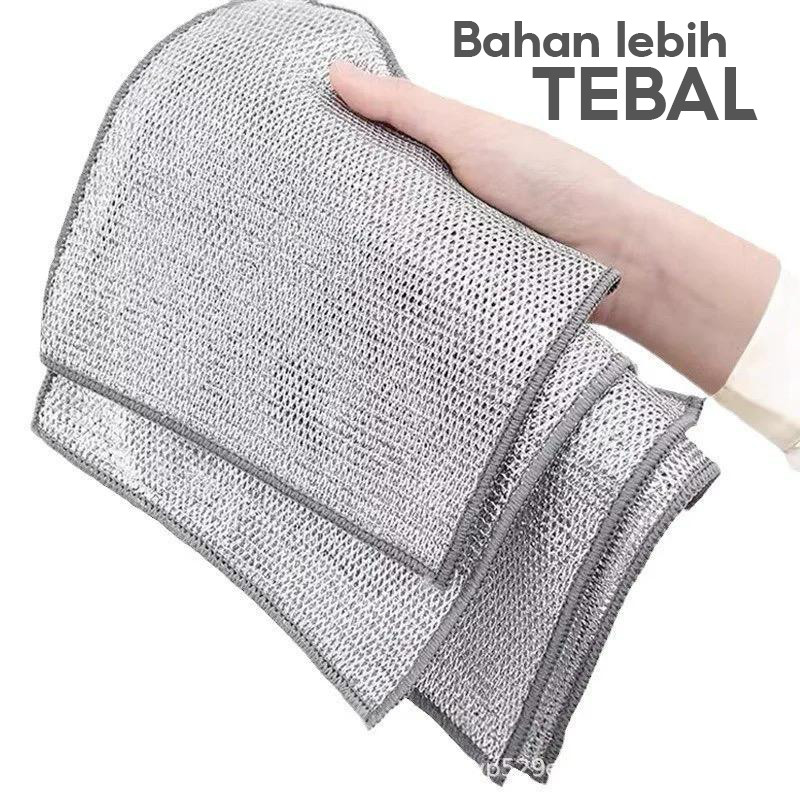 Jual SEJAHTERA SELALU - 10 PCS Kain Lap Kawat Dapur Serbaguna / Kain ...