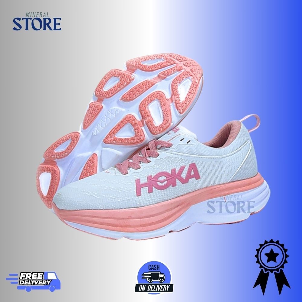 Jual HASBI.SHOP SEPATU OLAHRAGA RUNNING WANITA HOKA BONDI 8 | Shopee ...