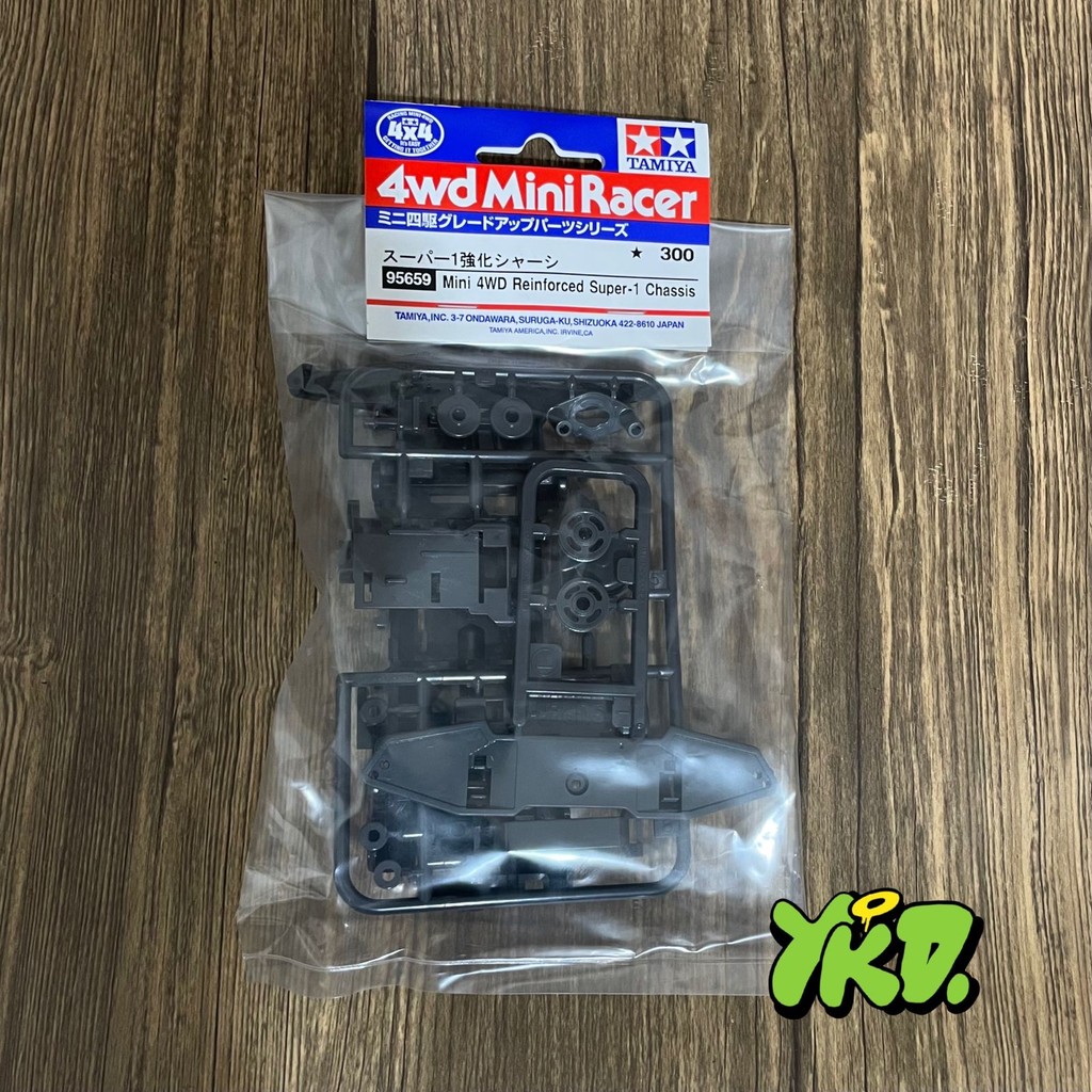 Jual 95659 Mini 4WD Reinforced Super-1 Chassis - Original Tamiya ...