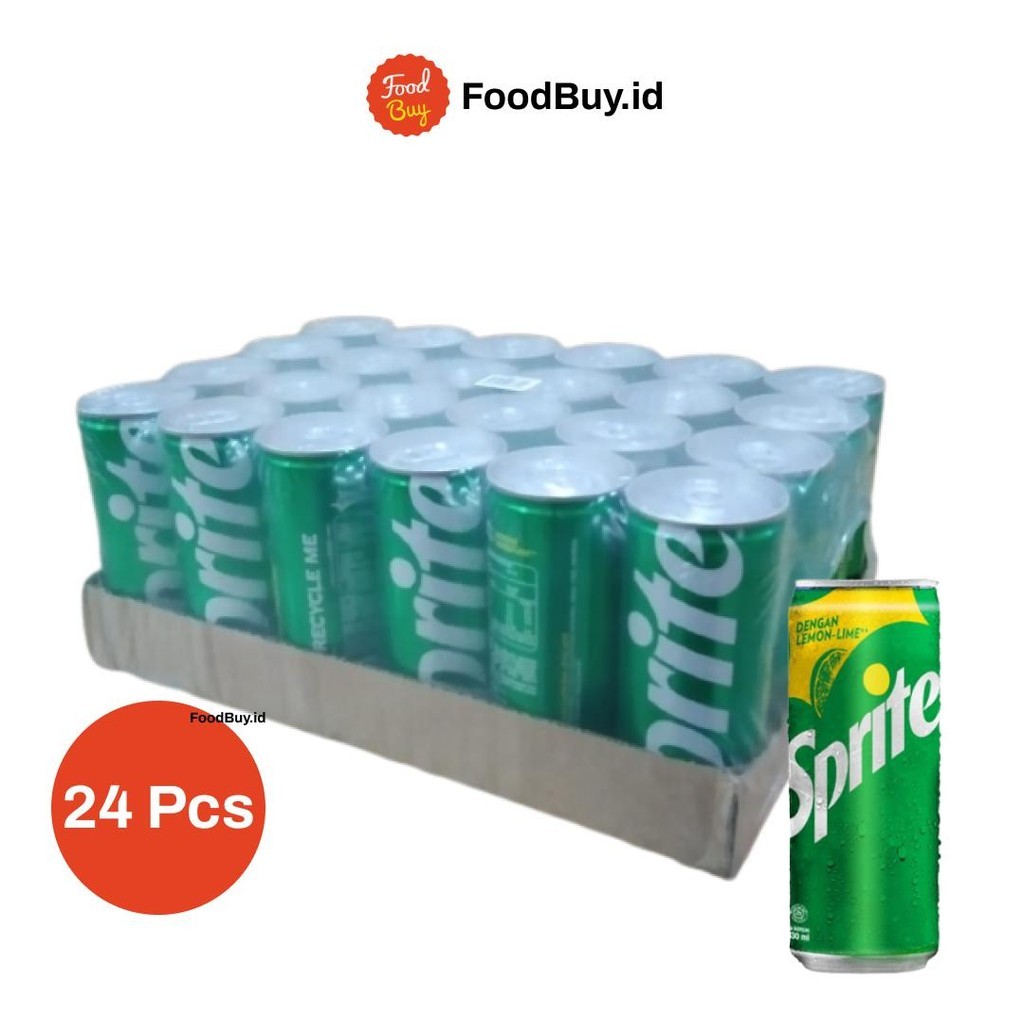 Jual Sprite Lemon Lime Can 330 ml 1 Dus (24 pcs) | Shopee Indonesia