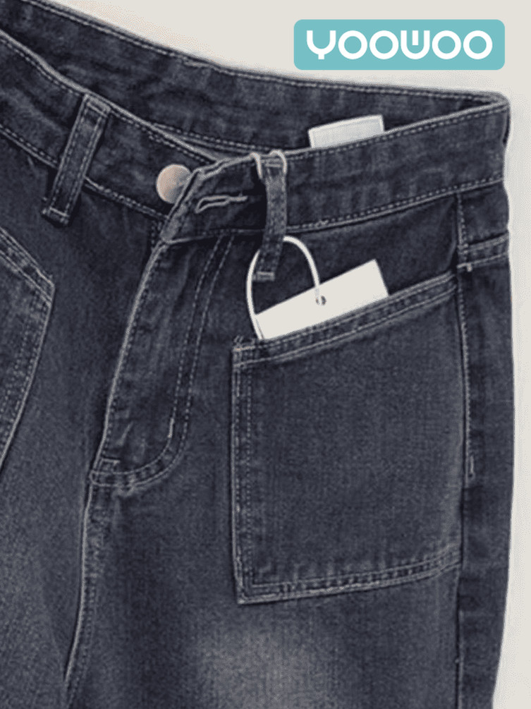 Jual YooWoo Celana Jeans Wanita/Highwaist/Celana Panjang Highwaist ...