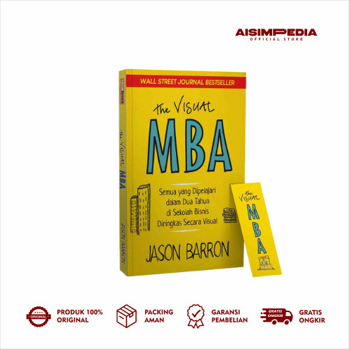 Jual AISIMPEDIA - Buku The Visual MBA - Ringkasan Visual Materi Sekolah ...