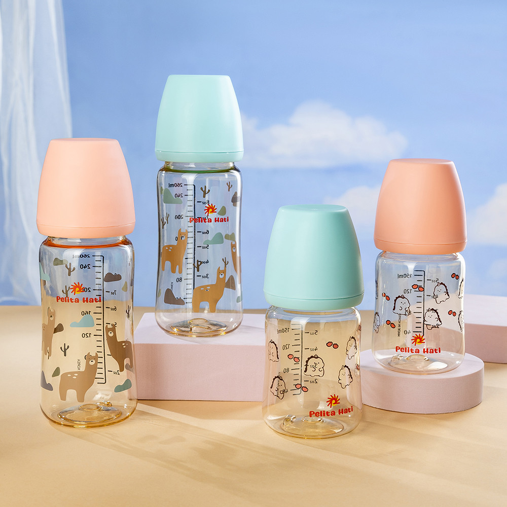 Jual Botol Susu Bayi 5CM Wide Neck Botol Silikon Anti-overflow PPSU ...