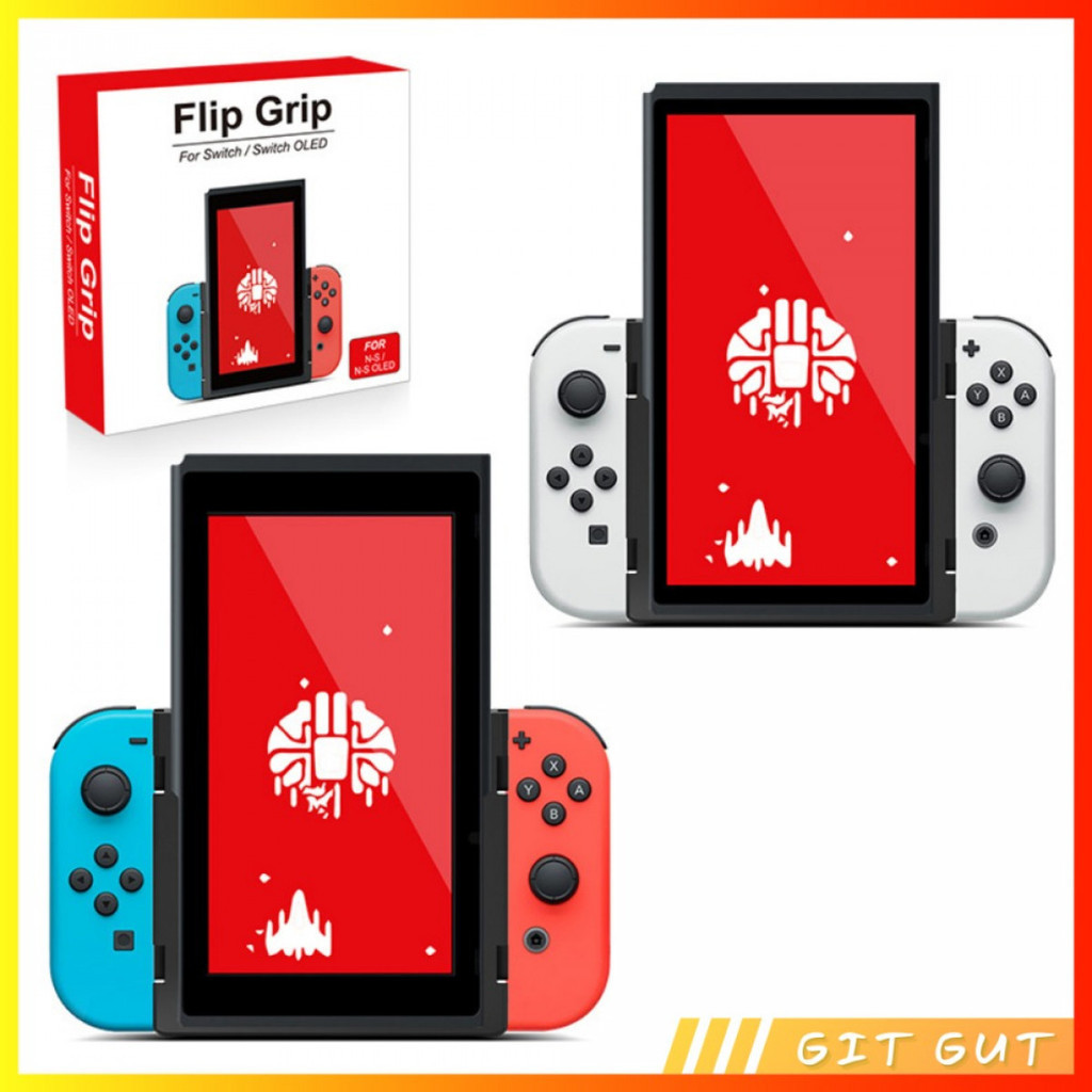Jual Nintendo Switch V1 V2 OLED Flip Grip Vertical Screen Portrait Mode ...