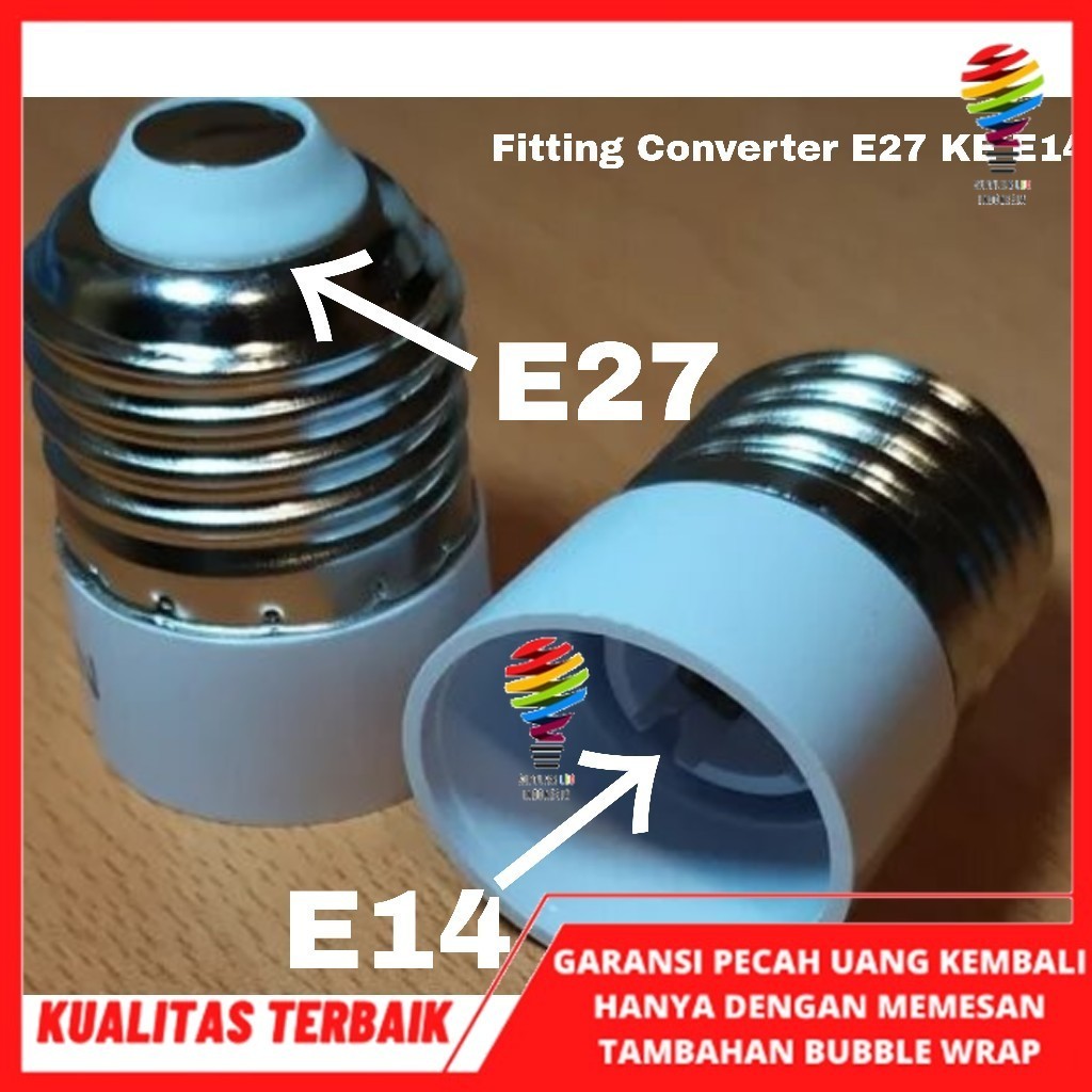 Jual Converter Fitting Lampu Sambungan Fitting Fitting Over E14 E27 E40 | Shopee Indonesia