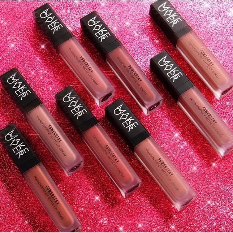 Jual MAKE OVER POWERSTAY TRANSFERPROOF MATTE LIP CREAM | MAKE OVER LIP ...