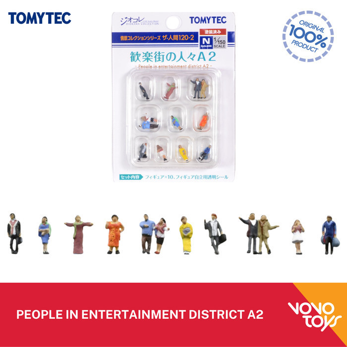Jual A2158 Tomytec Diorama Collection 1/150 People In Entertainment District A2 | Shopee Indonesia