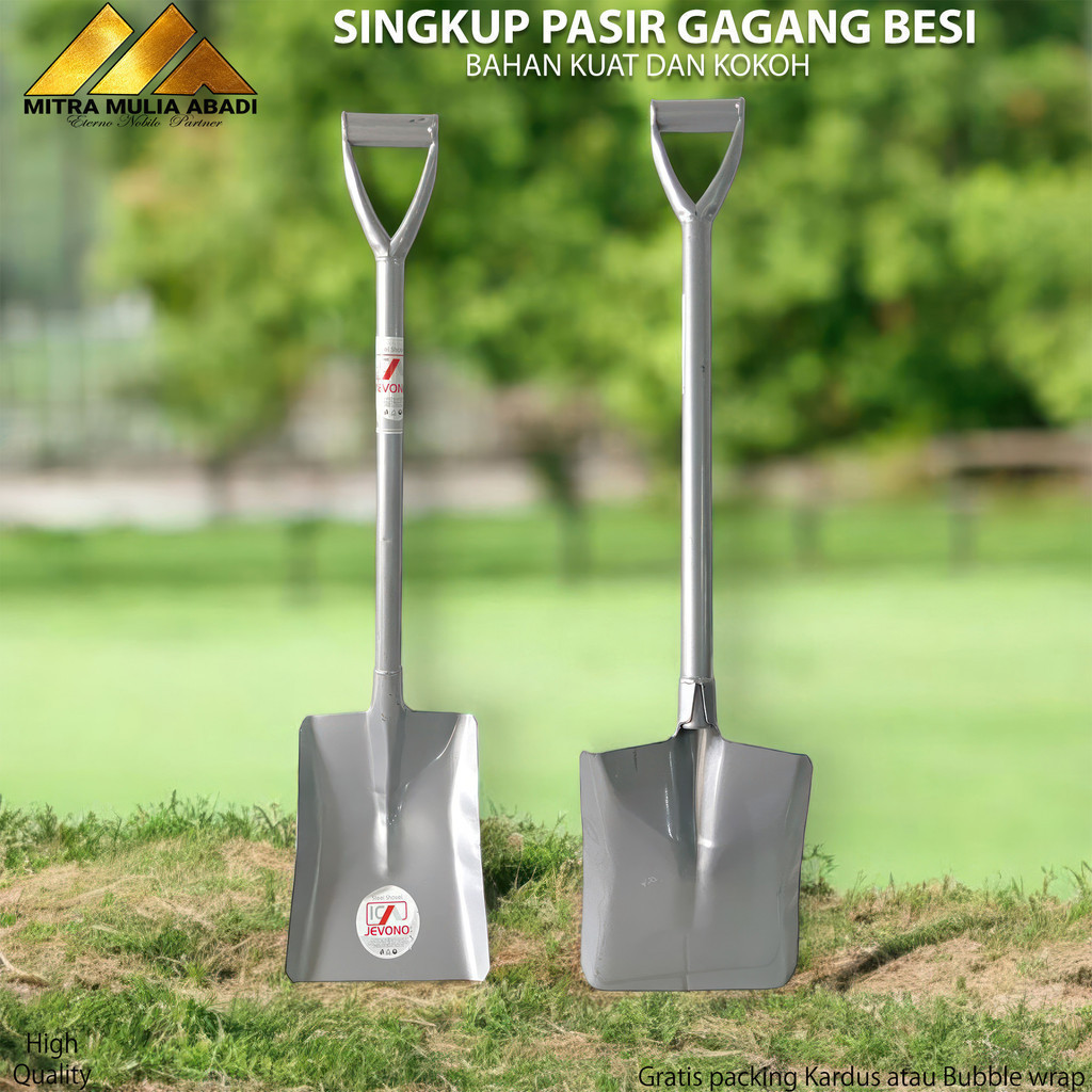 Jual Sekup Pasir Gagang Besi Bangunan Proyek / Sekop Pasir / Singkup ...