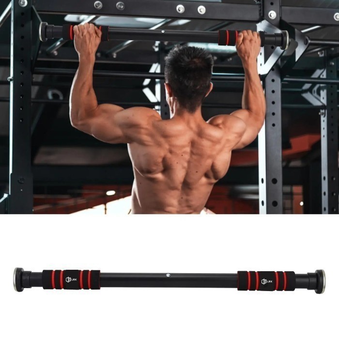 Jual LBX Pull Up BaR Tiang Fitness Chin Up Bar Iron Door 62-100CM 82 ...