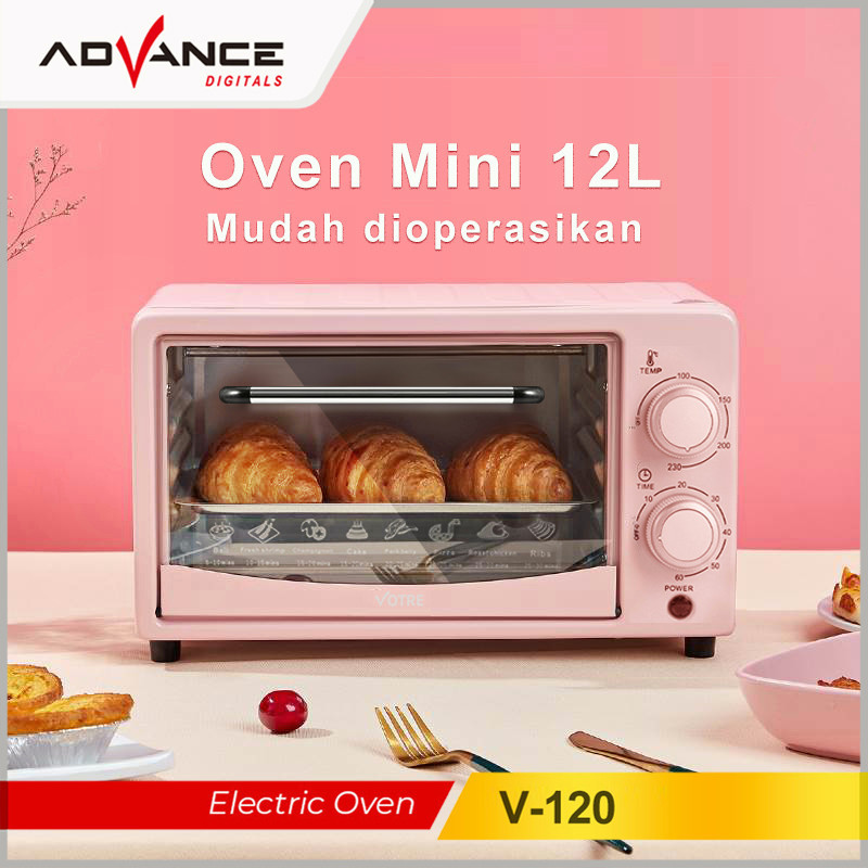 Jual Advance Votre oven Listrik Mini Electric Oven 12 Liter 400W multi ...
