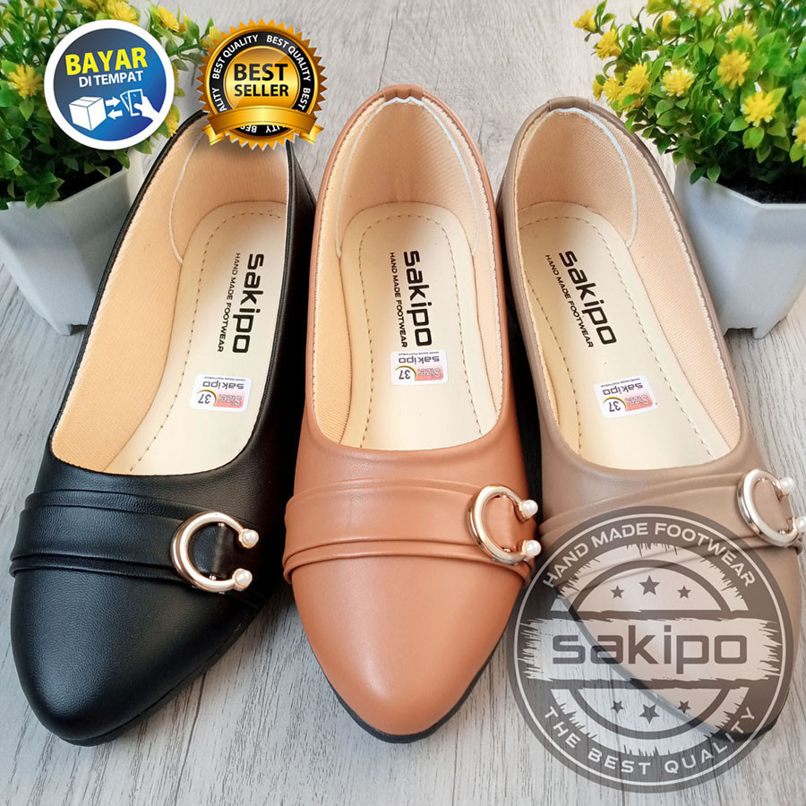 Jual Sepatu Balet Wanita Flatshoes Kickers Import Korea Style Remaja ...