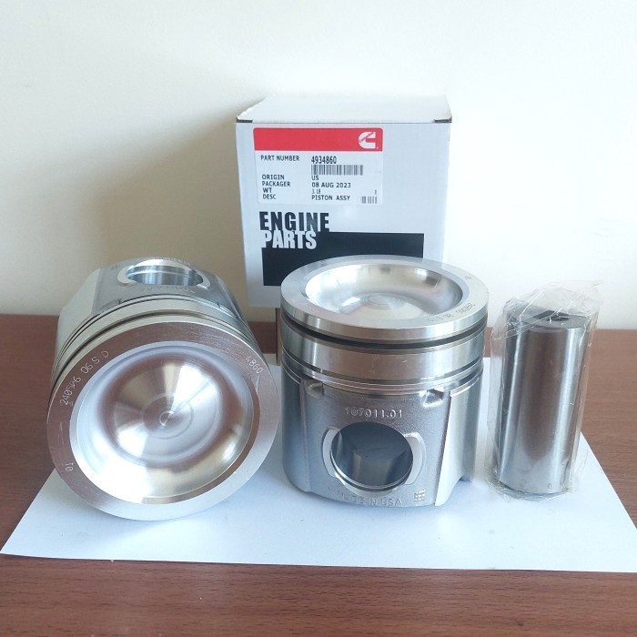 Jual Piston 6D107 Pc200-8 Cummins 4934860 Piston Assy Komatsu 6754-31 ...