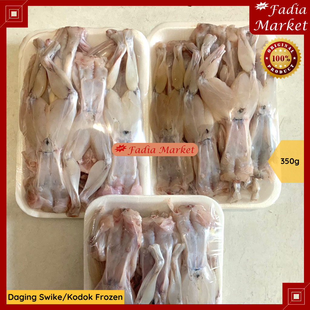 Jual (PULAU JAWA, BALI SAJA) Daging Kodok Swike Katak Beku Frozen Fresh ...