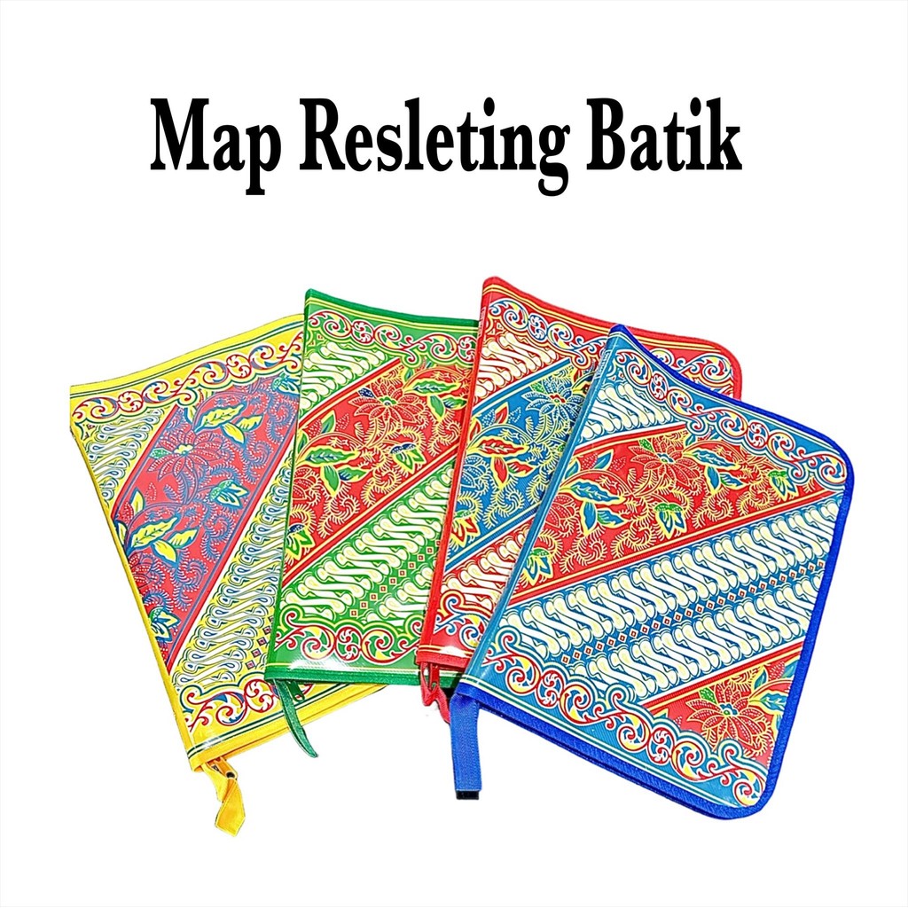 Jual Map Zipper Resleting Jaring Jala BATIK / Tas Dokumen (Pcs ...