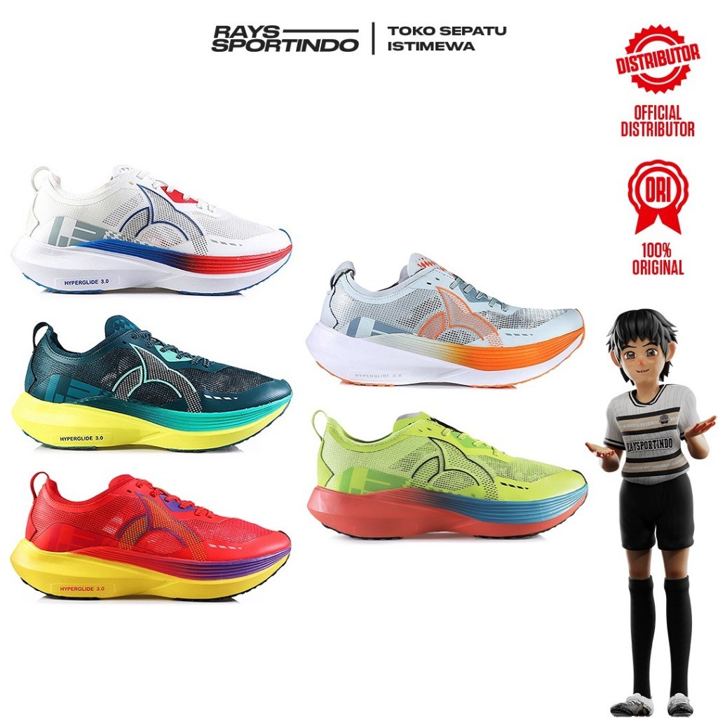 Jual SEPATU LARI ORTUSEIGHT HYPERGLIDE 3.0 | Shopee Indonesia