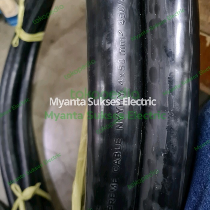 Jual Kabel NYYHY 4x50 4x50mm SUPREME Meteran Eceran Power Serabut ...