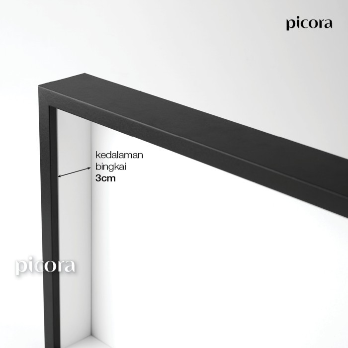 Jual PICORA 3D Frame 20x20cm Gift Bingkai Foto Kado Scrapbook Mahar ...