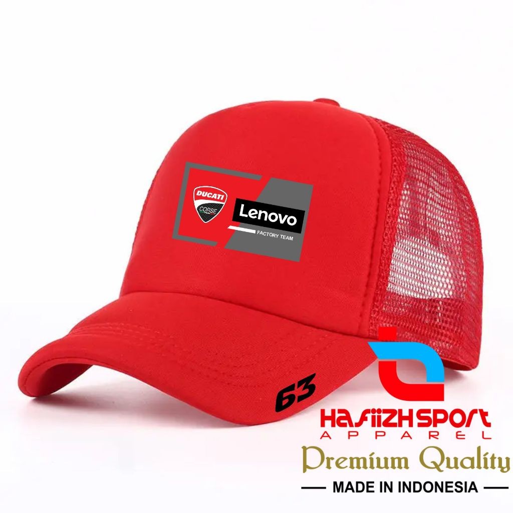 Jual TOPI JARING LENOVO FACTORY TEAM DUCATI CORSE | Shopee Indonesia