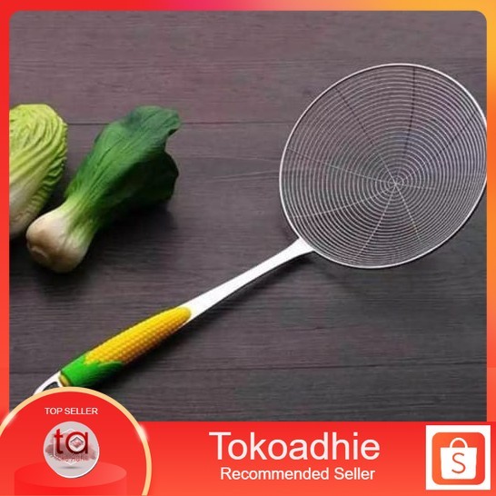 Jual Serokan Gorengan /serokan minyak gagang jagung - Tokoadhie ...
