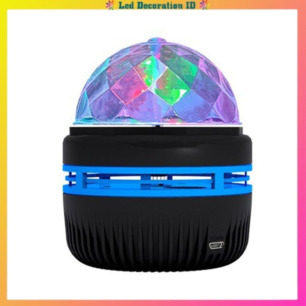 Jual LAMPU DISCO MINI / MAGIC BALL LED MINI / LAMPU WARNA WARNI ...
