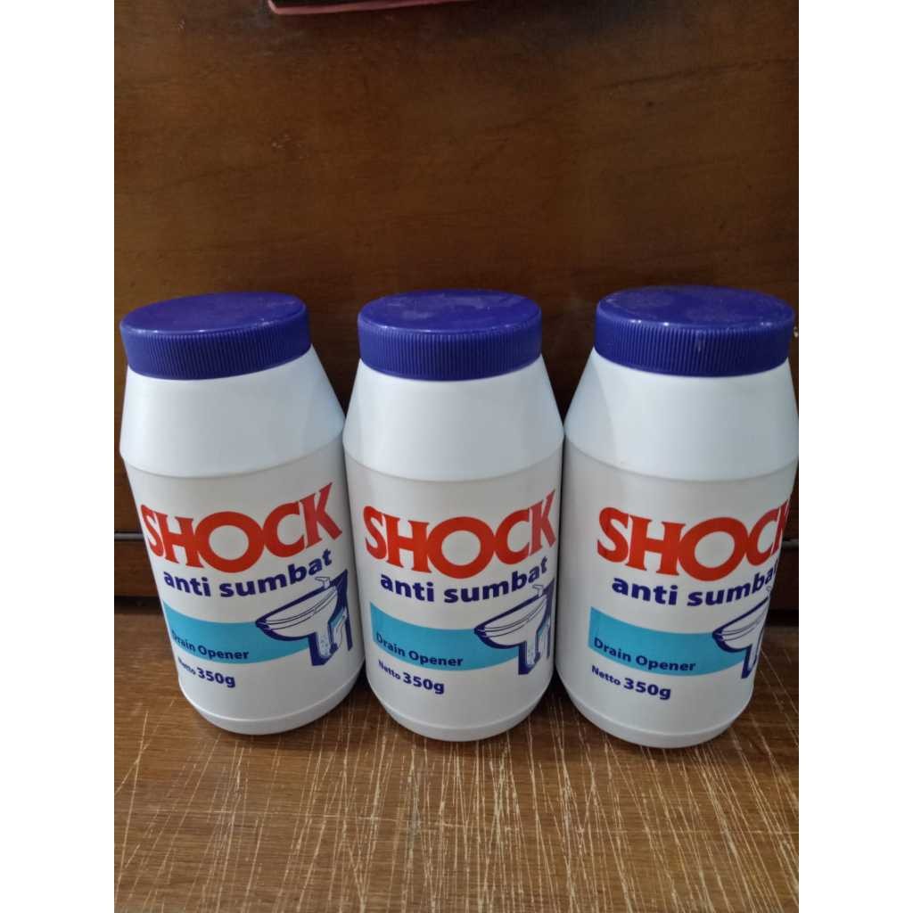Jual Shock Anti Sumbat Botol 350 gr aman untuk wastafel dan Kloset ...