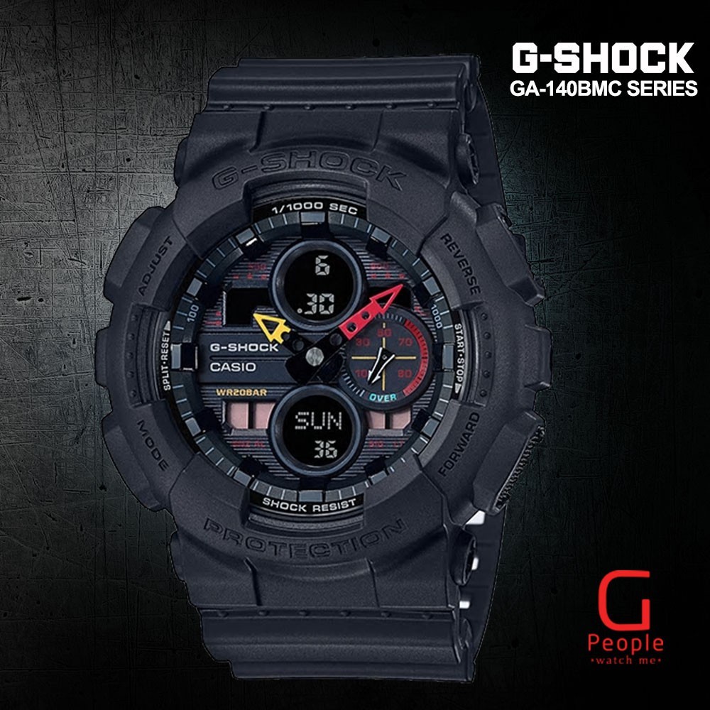 Jual JAM COWOK MACO SPORTY GYM TERBARU / JAM TANGAN CASIO GSHOCK GA-140 ...