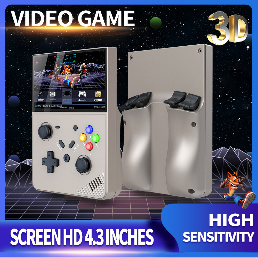 Jual M18 Handheld Game Console 4.3 inch LCD screen 4000 mAh retro video ...
