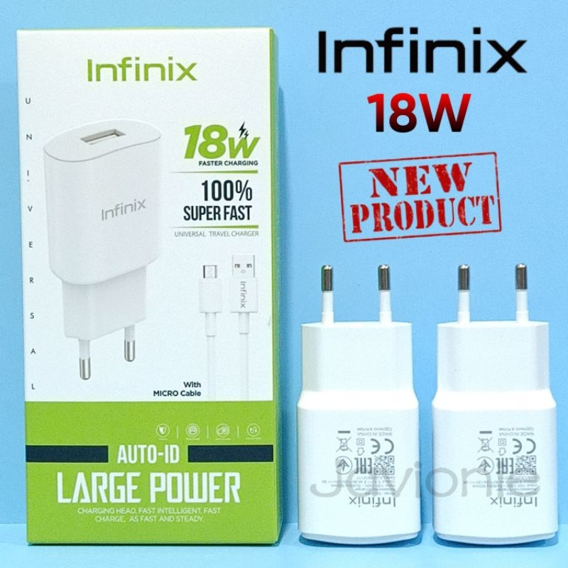 Jual Charger Cas Casan HP INFINIX HOT 9 10 10S 11 12i 20i NFC Play ...