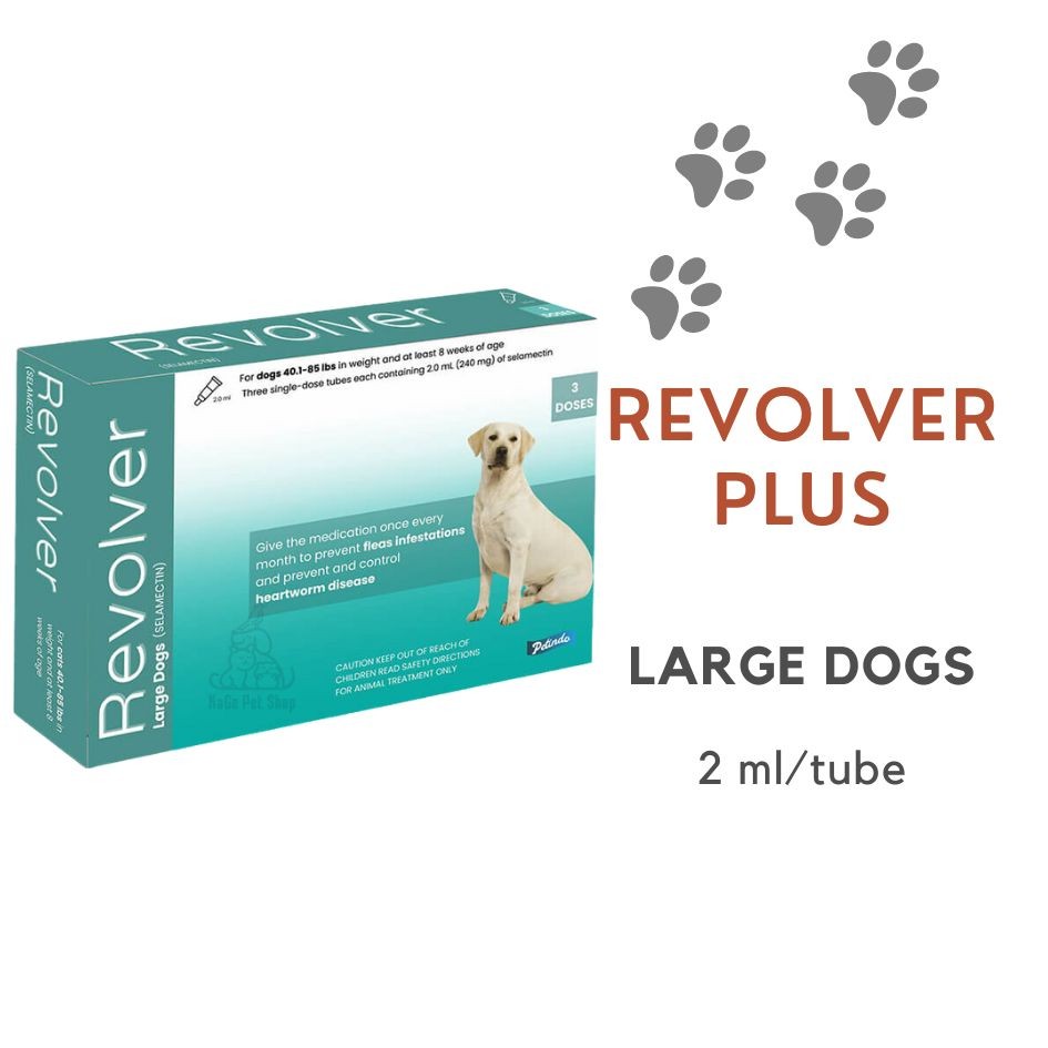 Jual Obat Tetes Kutu Anjing REVOLVER PLUS Large Dogs 2ml | Shopee Indonesia