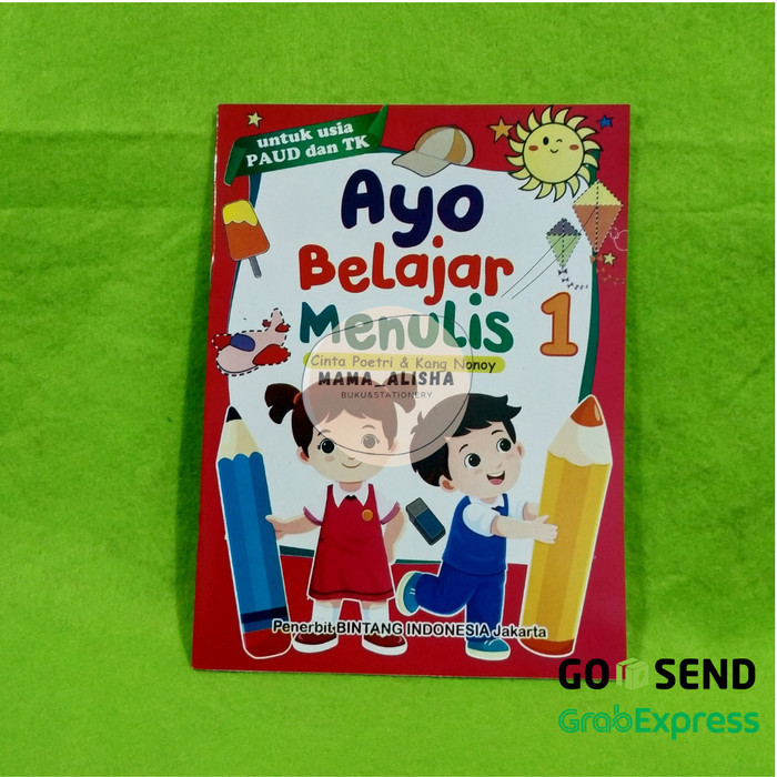 Jual Buku Anak - Ayo Belajar Menulis Jilid 1 untuk PAUD TK dan Pra SD ...