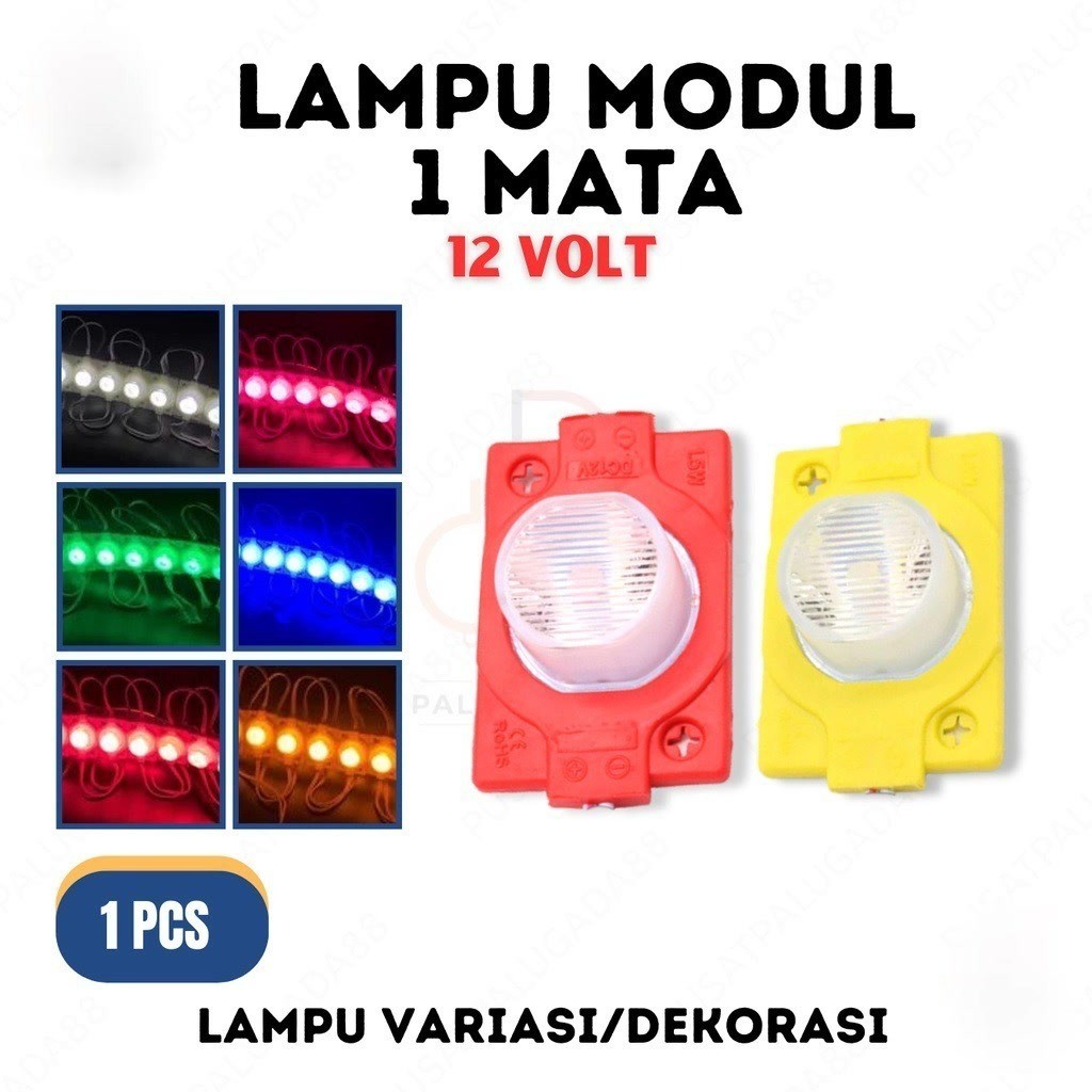 Jual Lampu LED Module Modul Variasi Jumbo Lampu Truck Bak Belakang COB ...