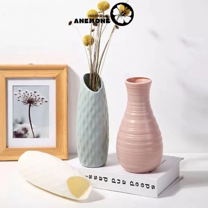 Jual ANEMONE - Vas Bunga Pot Bunga Plastik Modern Minimalis Vas Bunga ...