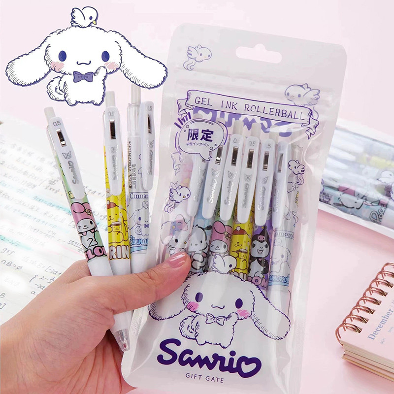 Jual 6pcs (1 set) Pen Mekanik Sanrio Pulpen Kartun Cartoon Lucu Unik ...