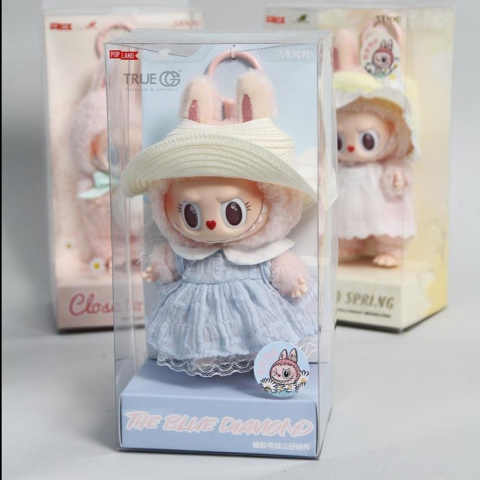 Jual Pop Mart Labubu The Monsters Mokoko V3 The Blue Diamond Vinyl ...