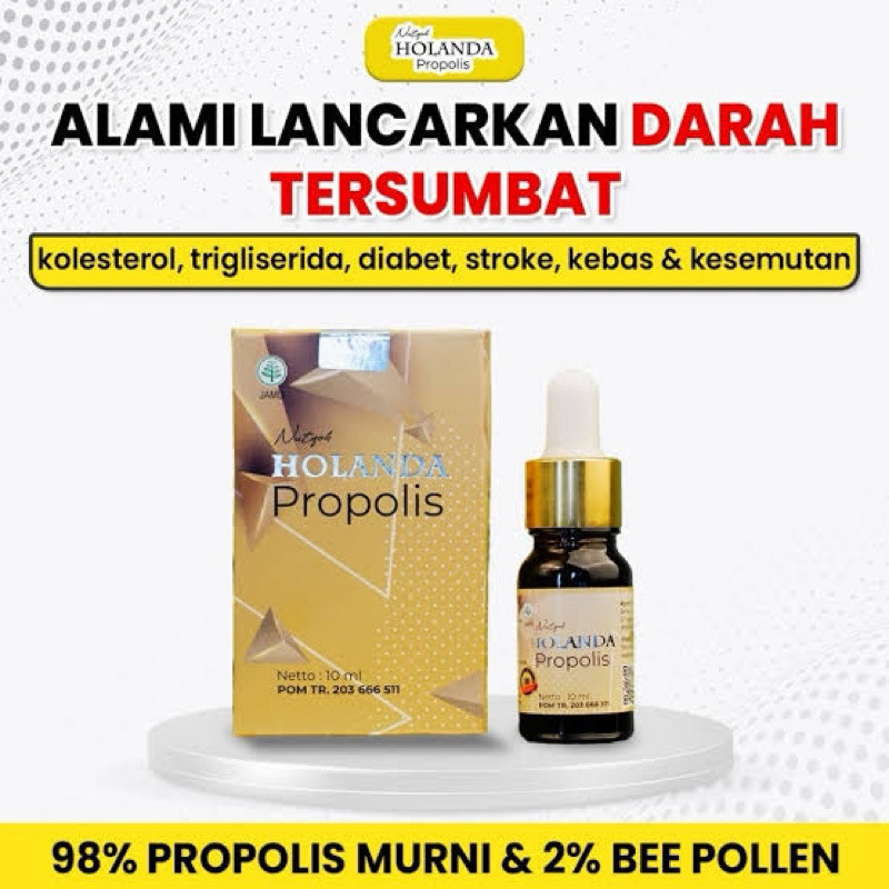Jual PROPOLIS HOLANDA BPOM 100% asli herbal ( obat asam urat kolesterol ...