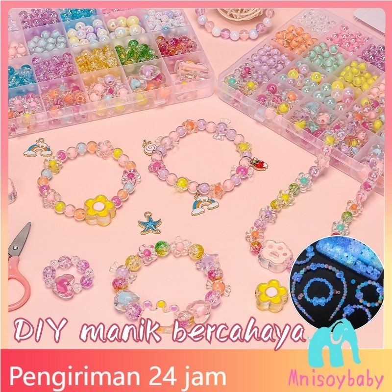 Jual 【Penjual Lokal】Tas bahan diy buatan tangan manik-manik anak-anak ...