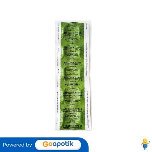 Jual Amoxsan 250 Mg Strip 10 Kapsul | Shopee Indonesia