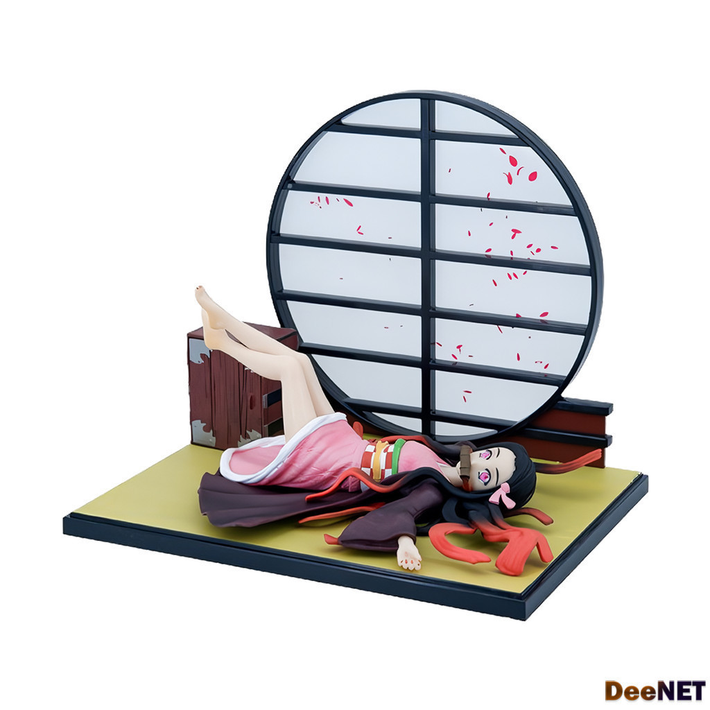 Jual Nezuko Kamado Sleeping Sakura Kimetsu no Yaiba 16cm Action Figure ...