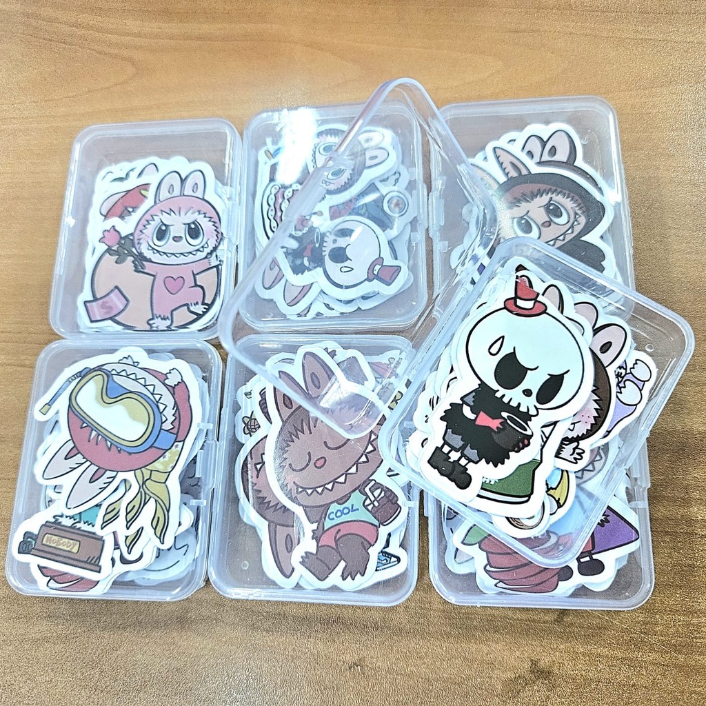 Jual LABUBU BOX STICKER AMX-602 | Shopee Indonesia