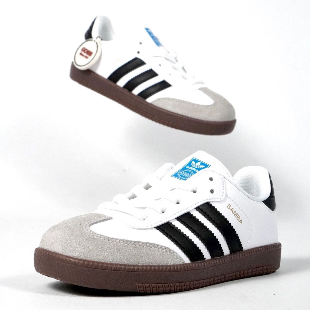 Jual Sepatu Samba Kids OG White Black Sepatu Anak | Shopee Indonesia