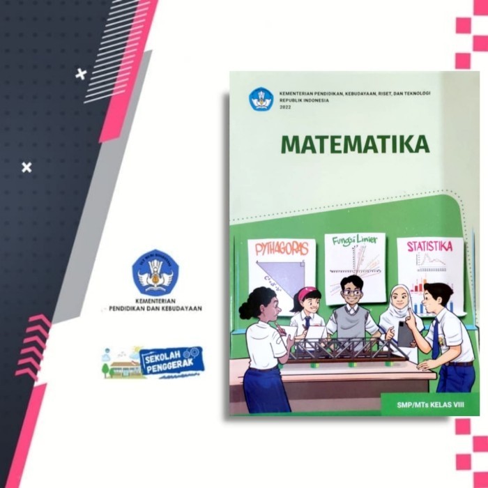 Jual Buku Siswa MATEMATIKA SMP/MTS Kelas 7-9 Kurikulum MERDEKA - Kelas 8 SMP | Shopee Indonesia