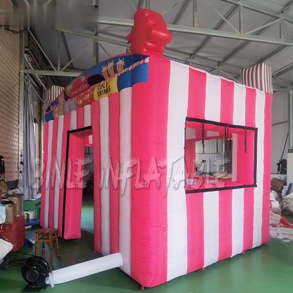 Jual Custom 4m outdoor blow up food tent inflatable concession stand ...