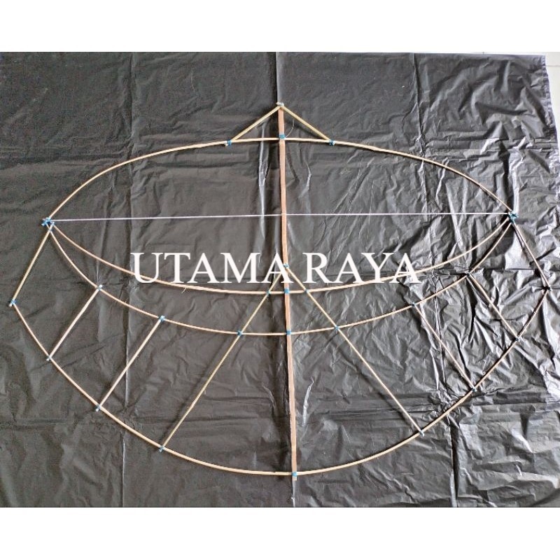 Jual jamin terbang Rangka Layangan Pegon Ceper 60cm Gapangan Pegon ...