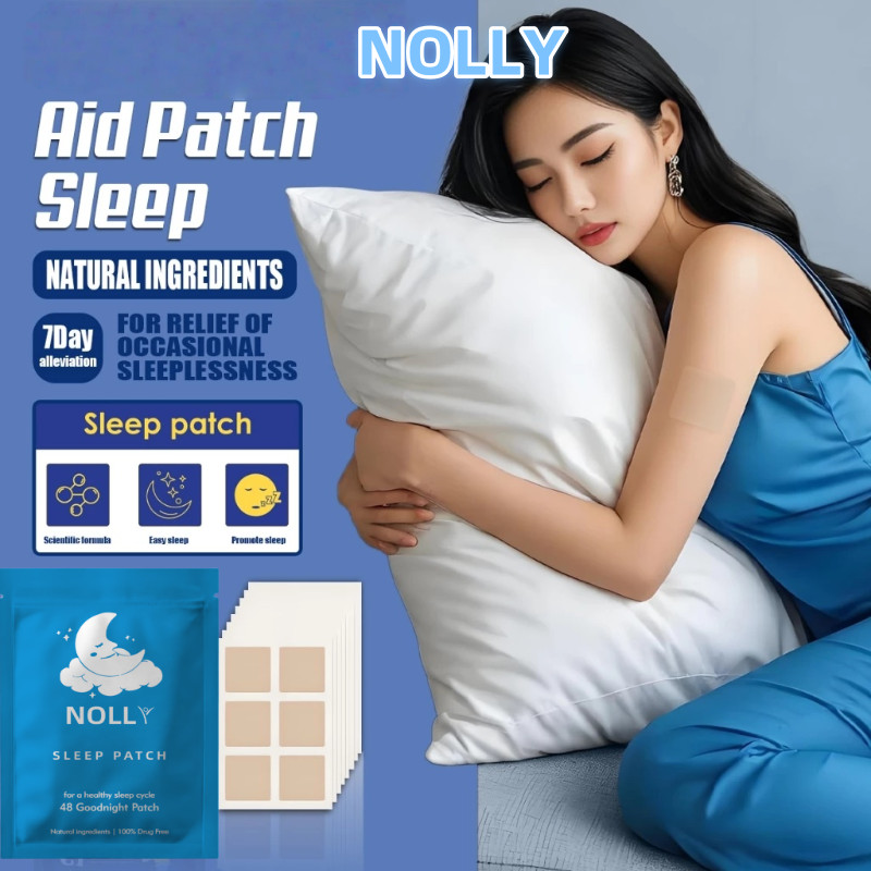 Jual NOLLY Sleep Patch 48 Pcs - Efektif Patch Anti Tidur Insomnia Good ...