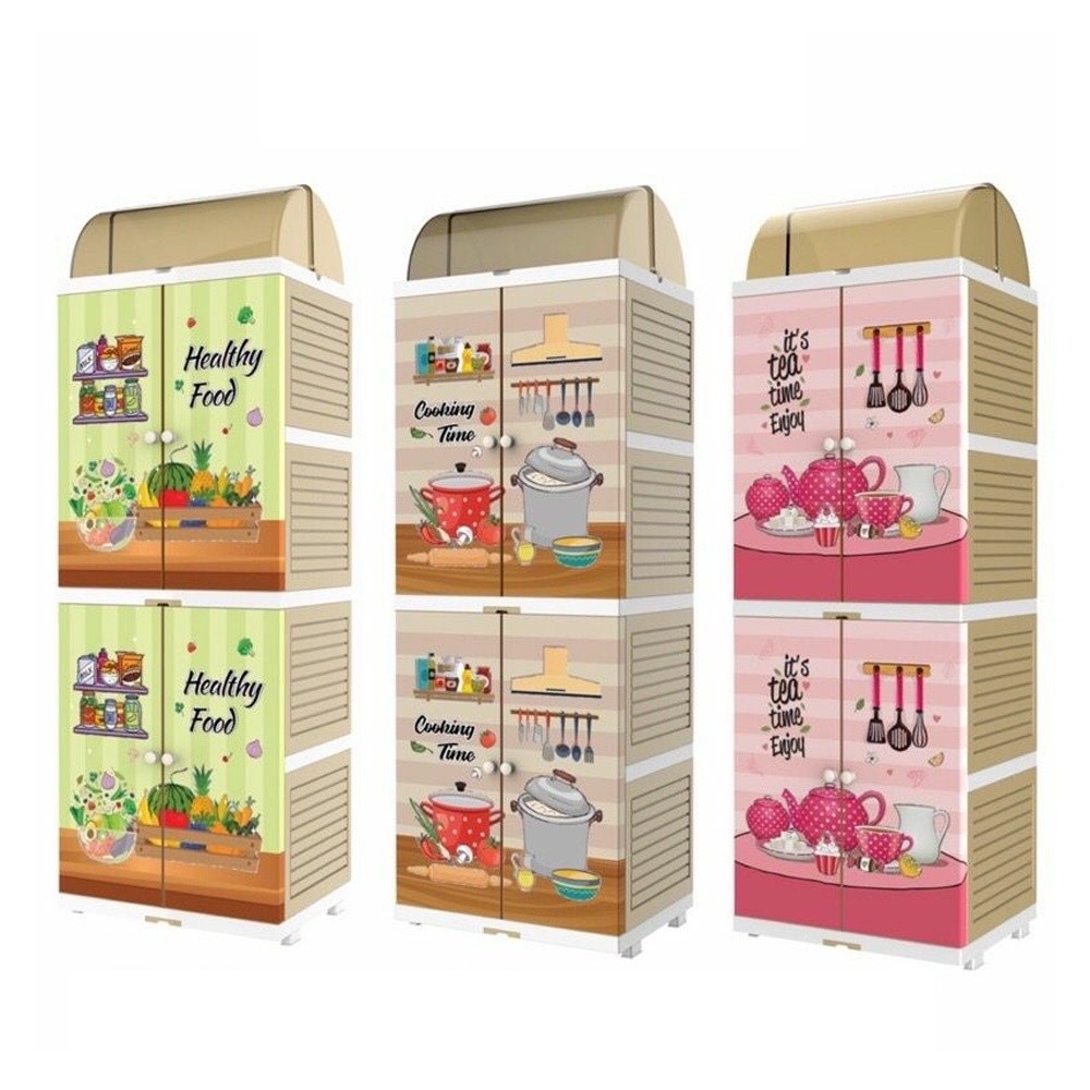 Jual (KARGO) Naiba 4002 rak piring plastik // Mini Dish Rack // Lemari ...