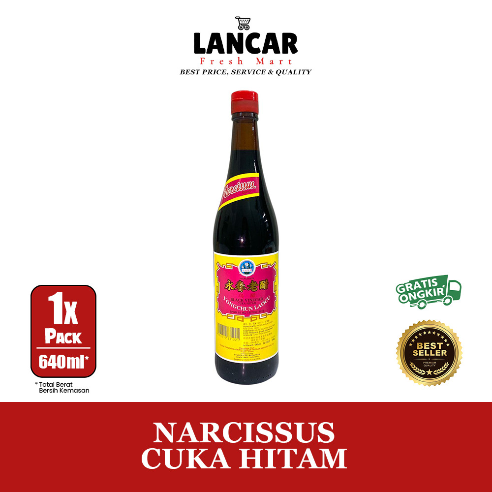 Jual NARCISSUS CUKA HITAM 640ML / NARCISSUS BLACK VINEGAR 640ML ...