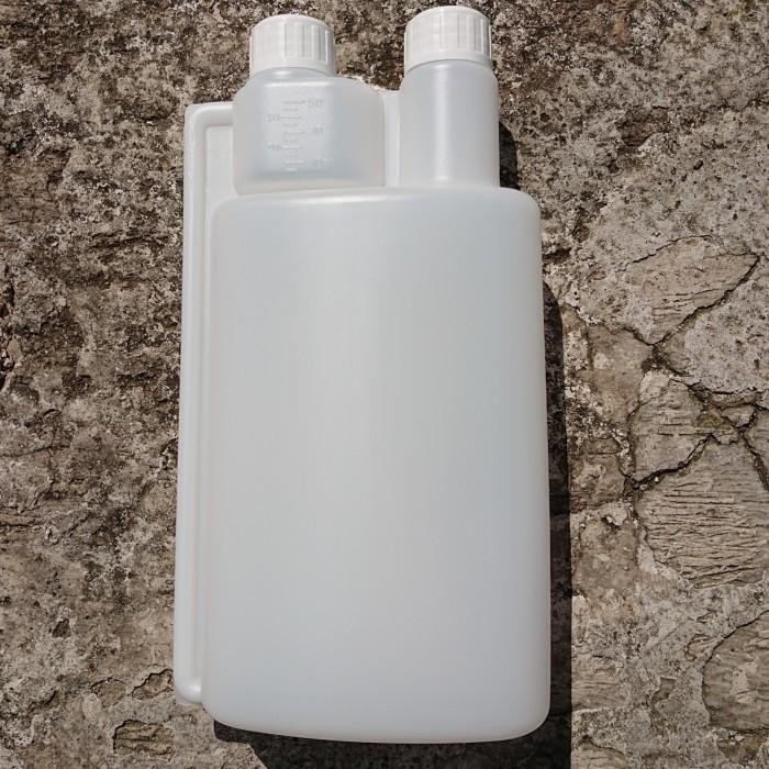 Jual PTR BOTOL TAKAR UKUR TWIN 1 liter 1000ML OLI SAMPING 2T VESPA ...